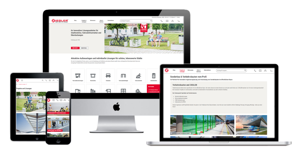 Referenz Ziegler Metall ⚡ WEBneo